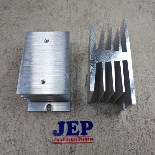 Jual HEAT SINK ALUMINIUM SSR Solid State Relay HEAT SINK dimensi ...