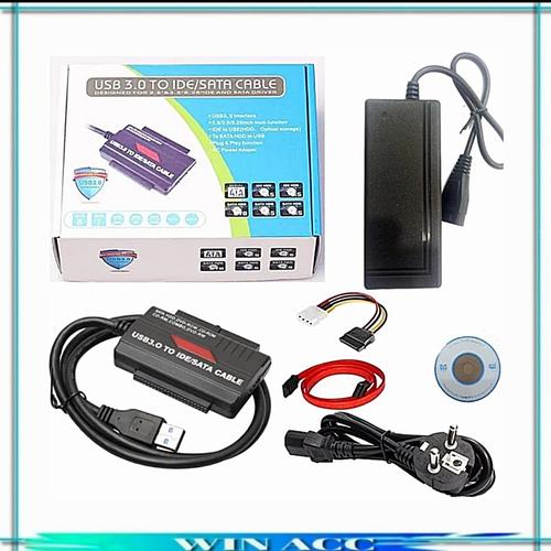 Jual USB 3.0 Converter Usb to sata IDE R Driver 3.0 - Kabel usb to sata ...