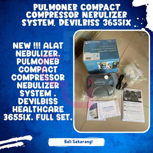 Jual Pulmoneb Compact compressor nebulizer system. Devilbiss 3655ix ...
