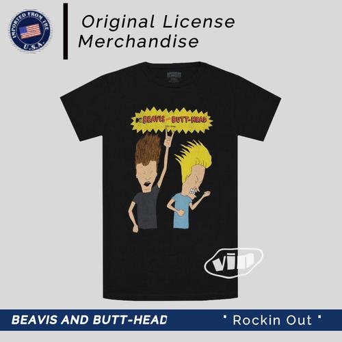 Jual beavis and butthead t shirt Kaos Music Band Original Official Mtv ...