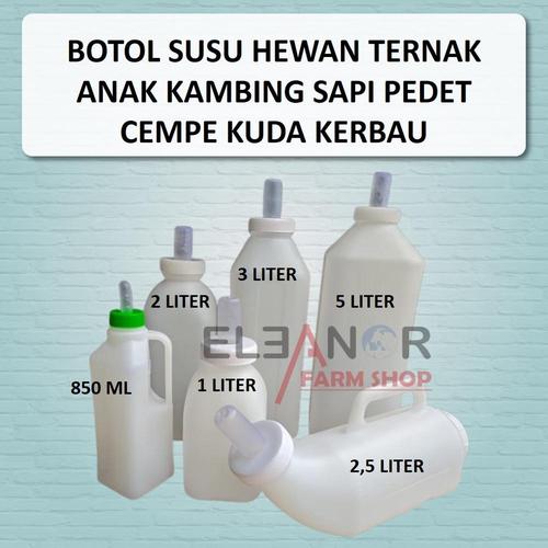 Jual Botol Dot Sapi Pedet Anak Sapi Kuda Kerbau 850Ml 1L 2L 3L 2.5L dan ...