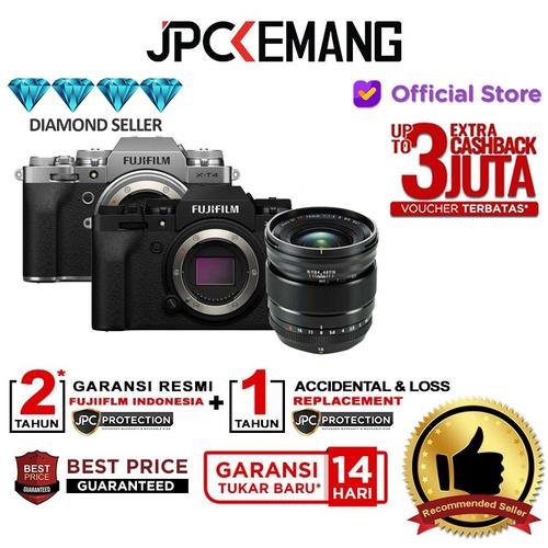 Promo Fujifilm XT4 Fuji X-T4 + XF 16mm F1.4 R WR GARANSI RESMI - BL ...