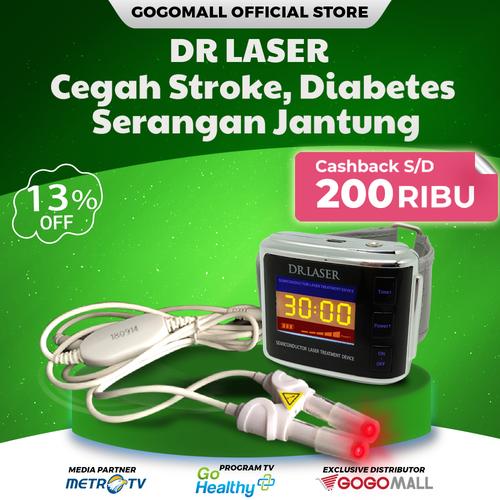 Promo Dr Laser Perfect 10 Plus Official Gogomall Alat Terapi Diabetes ...