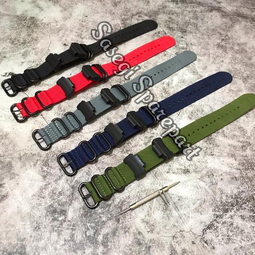 Jual Strap Tali Kanvas Nato Canvas Casio G-Shock Adapter Konektor ...