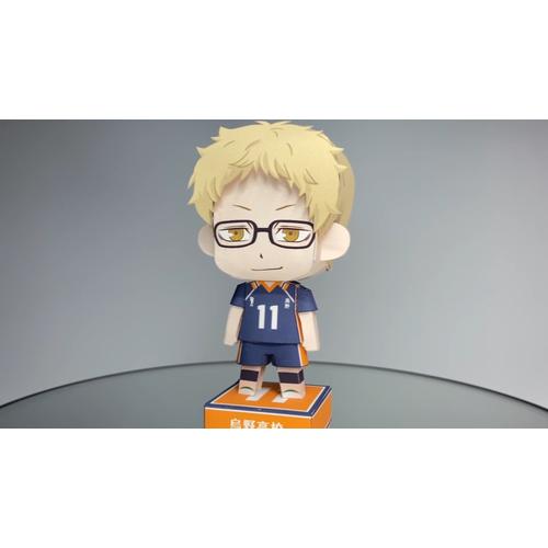 Jual Chibi Kei Tsukishima Haikyu Papercraft - Kab. Bekasi - Papercraft ...