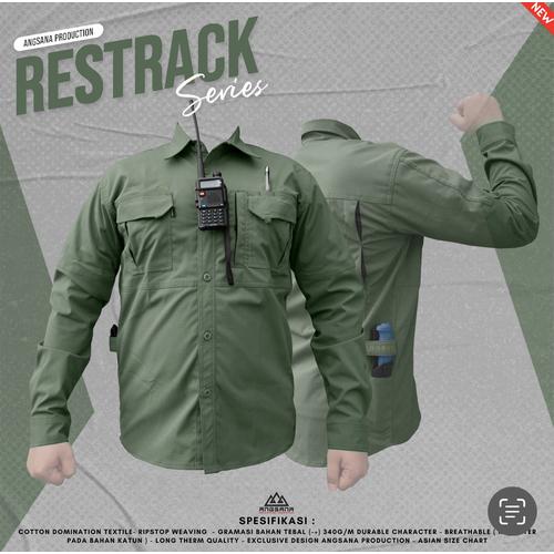 Jual Kemeja Angsana seri Restrack High Performance Millitary Concept - Hijau, L - Kota Tangerang ...