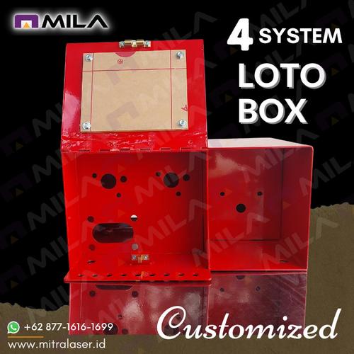 Jual Preoder LOTO Box 4 System / safety device LOTO Box 4 System - Kab ...