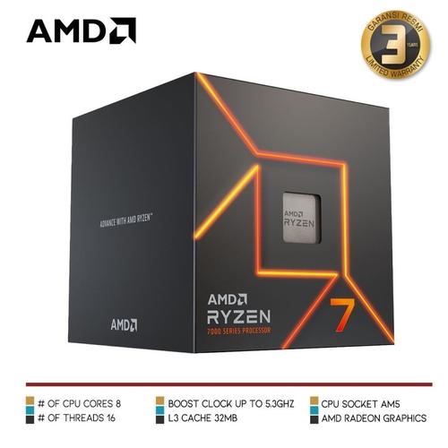 Jual AMD Ryzen 7 7700 + ASROCK B650E PG-ITX WiFi AM5 Combo Bundle ...