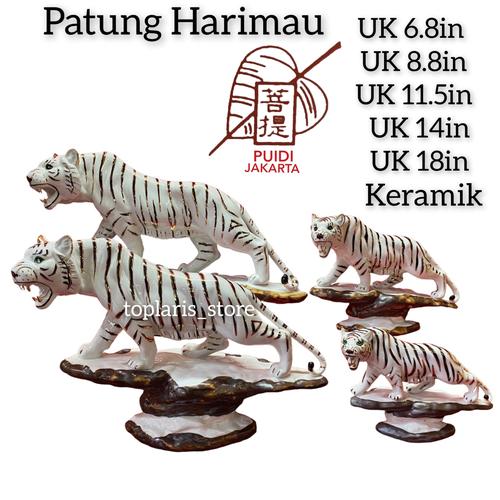 Jual Patung Harimau Putih Keramik 6.5in Macan - UK 6.8IN - Jakarta ...