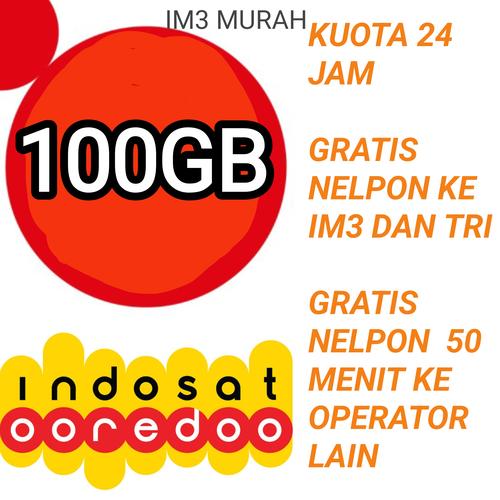 Jual KUOTA INDOSAT 100GB 24 JAM - Jakarta Barat - IM3 MURAH | Tokopedia