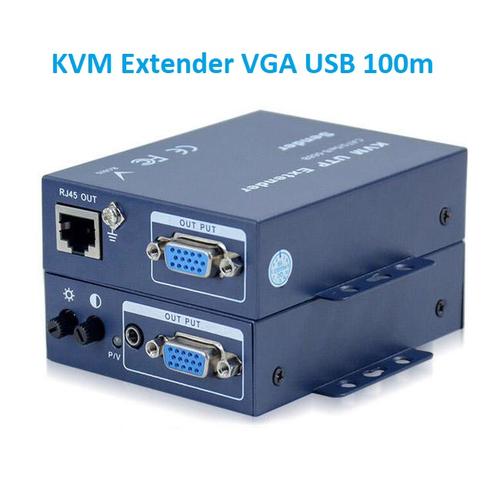 Jual KVM VGA Extender 100m Full HD USB via Kabel LAN UTP - Jakarta ...