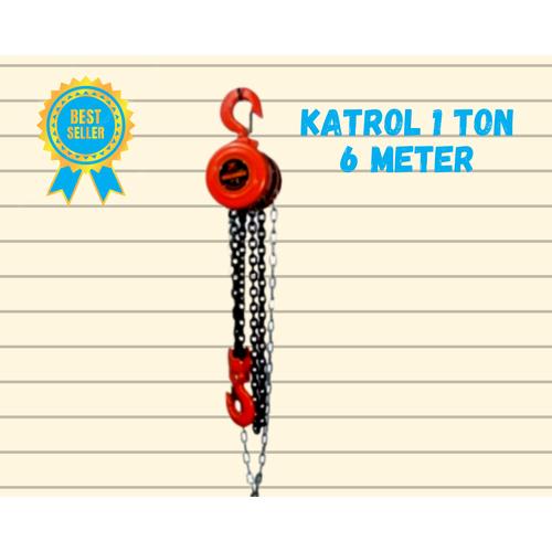 Jual Katrol 1 Ton 6 Meter/Hoist Block/Chain Block - Jakarta Barat ...