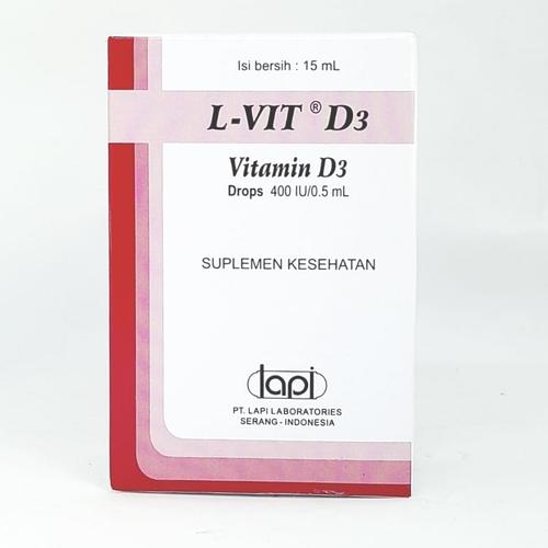 Jual L Vit D3 Drop Lvit Lapi Vitamin D3 - Jakarta Barat - Asli medika ...