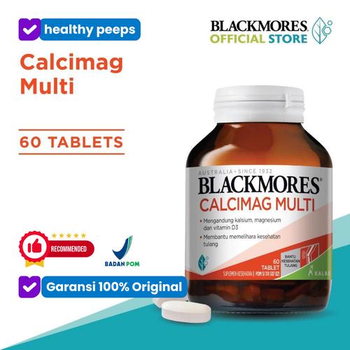 Jual Blackmores calcimag multi - vitamin tulang D3 calcium magnesium zinc - 30 kapsul - Kota ...