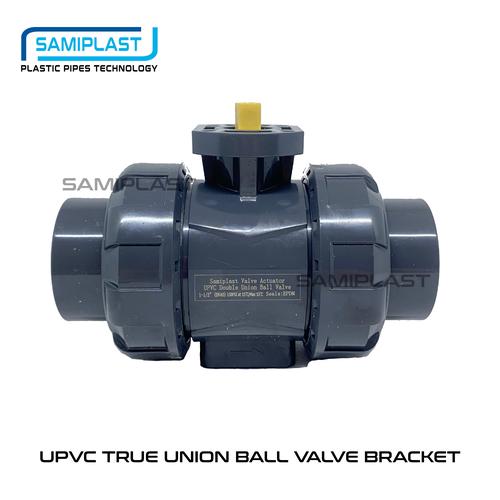 Jual PVC Bracket Pneumatic True Union Ball Valve 1 1/4" ANSI Std - Kota ...