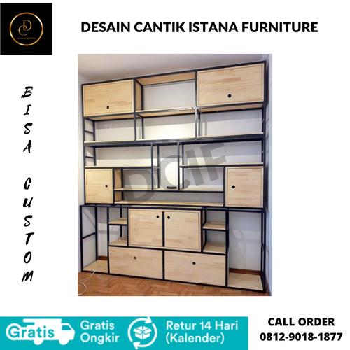 Jual Rak Buffet Industrial Multiguna Minimalis Modern - Kota Bekasi ...