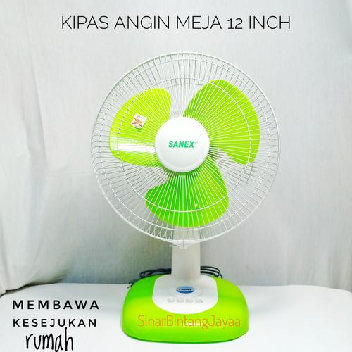Jual KIPAS ANGIN MEJA 12 INCH /DESK FAN SANEX FD-1288 12" KIPAS ANGIN ...