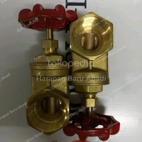 Jual Gate Valve Kuningan PN16 Drat 3/4" inch / Gate Valve Brass Pn16 ...