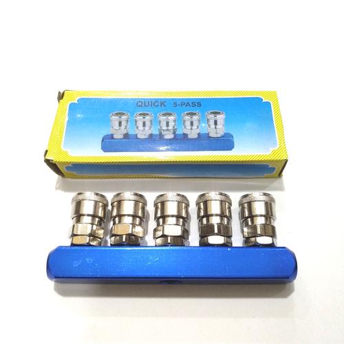 Jual BEST Quick Coupler 5pass Conector Socket Angin 5pass - Kota Batam ...