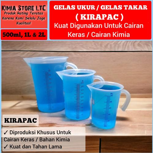 Jual Gelas Ukur / Gelas Takar ( Kuat Untuk Cairan Keras / Kimia ...