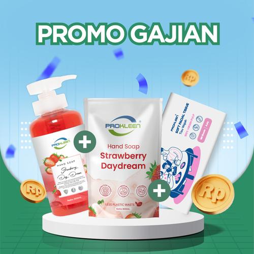 Jual [PMR] Sabun Cuci Tangan Antiseptik Hand Soap 800mL+500mL + Tissue ...