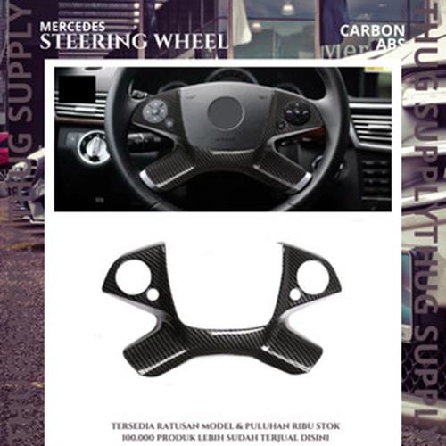Jual COVER STIR W212 W207 CARBON E MERCEDES STEERING WHEEL KARBON MERCY ...