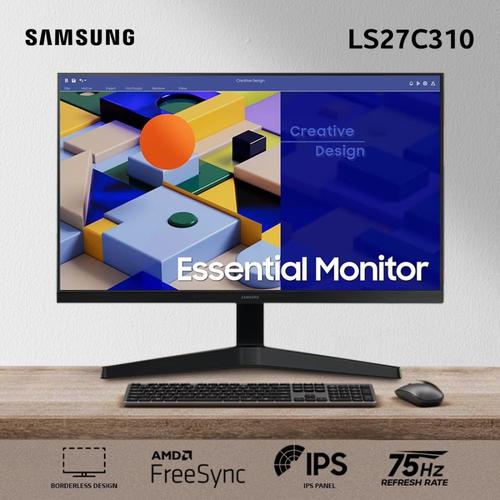 Jual Monitor Samsung 27'' S31C LS27C310 IPS 75Hz 1080p VGA HDMI VESA ...