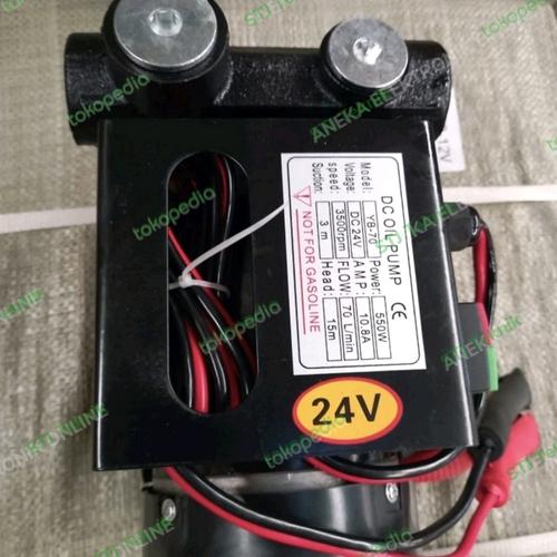 Jual POMPA DC 24 VOLT YB70 POMPA TRANSFER OLI CAIRAN KENTAL - Kota ...