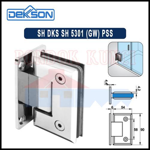 Promo Engsel Shower Dekkson SH 5301 PSS Shower Hinge Dekson Glass To ...