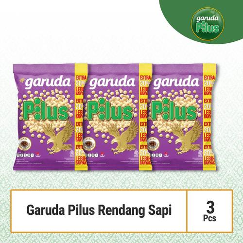 Promo Garuda Pilus Rendang Sapi - 3 Pcs Snack / Cemilan - - GarudaFood ...