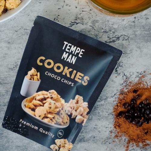 Promo Tempeman / Choco Chips 60 gr/ Cheese 60 gr / Tempe Cookies ...