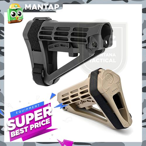 Jual Popor SBA 4 Stabilizing Brace Butt Stock Tactical Full Engraving ...