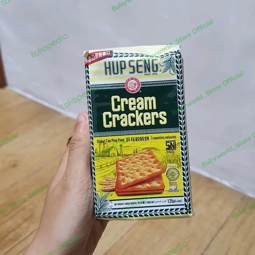Jual HUP SENG CREAM CRACKERS biskuit Asin mini 125gr - Kota Medan ...