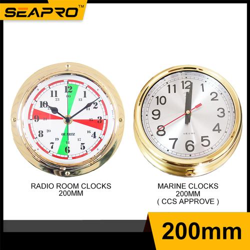 Jual JAM LAUT / MARINE CLOCKS RADIO ROOM CLOCKS 200mm - radio clock ...
