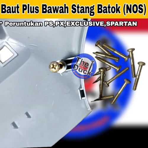 Jual Baut Plus Bawah Batok Stang Vespa PX series Excel Exclusive ...