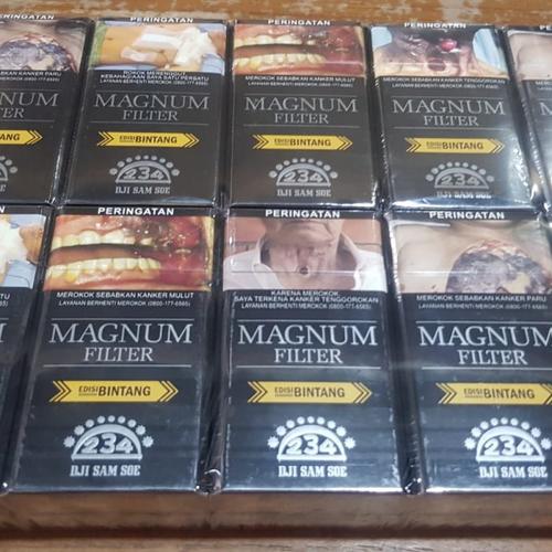 Jual magnum filter bintang 12 1 bungkus isi 12 batang - Kab. Tangerang ...