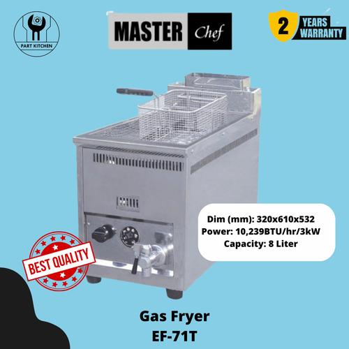 Jual Masterchef Gas Fryer Portable EF-71T Alat Penggorengan Gas Deep ...