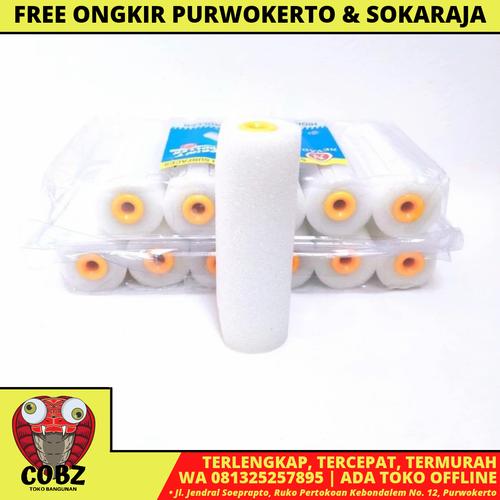 Jual 4 IN / NEVADA Refill Isi Kuas Busa Roll Cat Tembok Kayu Besi Kecil ...