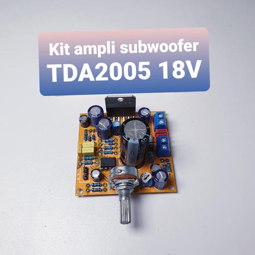Jual Kit ampli subwoofer TDA2005 20W - Kab. Deli Serdang - Barlex Audio ...