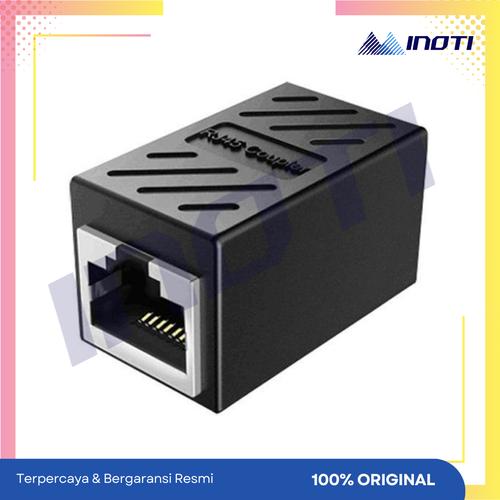 Jual Connector Barrel rj45 coupler cat 5 6 7 - Sambungan rj45 - Barel ...
