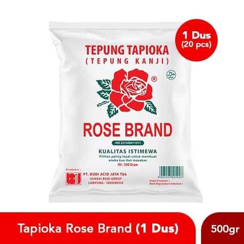 Promo Rose Brand - Tepung Tapioka Rose Brand 500 Gram (1 Dus) - Jakarta ...
