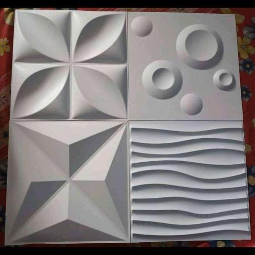 Jual wallpanel dinding/ wallpanel 3D/ tempelan dinding ukuran 50x50Cm ...