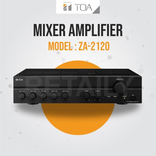 Promo MIXER AMPLIFIER TOA POWER AMPLI AMPLIFIER MODEL ZA-2120 |GARANSI ...