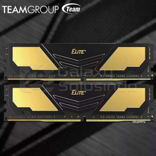 Jual Ram Team Elite Plus Black 8GB DDR4 3200mHz Original Ram komputer ...