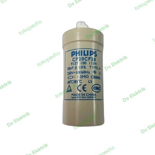 Jual Capasitor 20uf PHILIPS | Kapasitor 20 mikro 20mf SON HPIT SONT ...