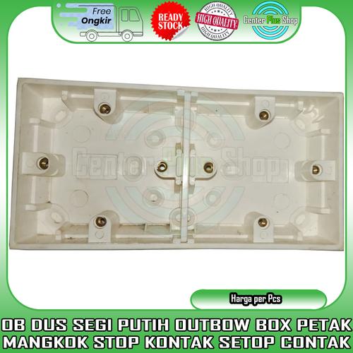 Jual outbow mangkok saklar stop kontak Tempel Tanam Tembok Dus Doos Dos ...