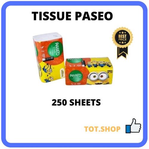 Jual Paseo Smart Tissue Facial / Tissue Wajah Paseo 250 sheets 2-ply ...