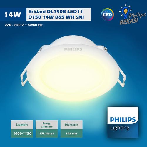 Jual Lampu Downlight Philips Eridani DL190 14W D150 - Kota Bekasi ...