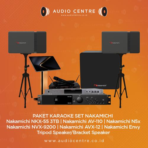 Promo Paket Karaoke Nakamichi Set AV-110 NKX-55 NVX 9200 AVX-12 Envy ...