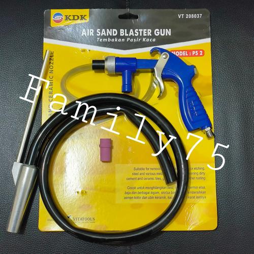 Jual Sand blasting gun Blaster Alat semprot pasir perontok cat karat ...